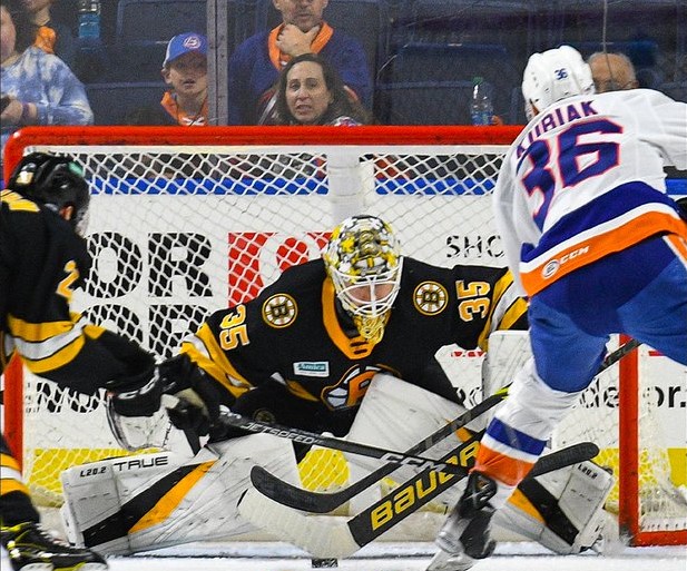 Boston Bruins Goaltending Prospect Brandon Bussi is “Going to be Ready ...